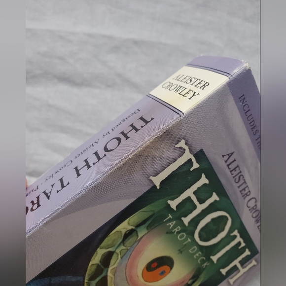 tarot | Games | Thoth Tarot Box Set Aleister Crowley Tarot | Poshmark